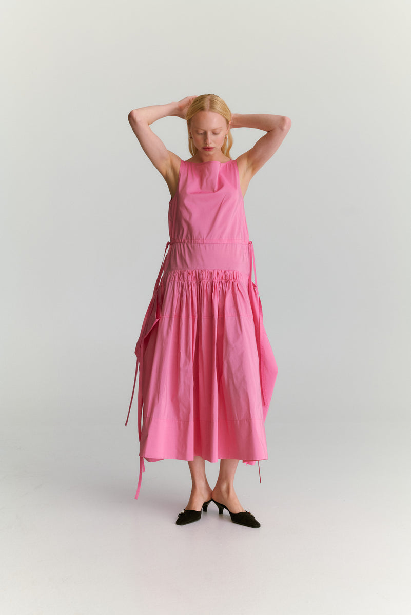 ELSA DRESS — FUCHSIA – Chelsea Mak Clothing